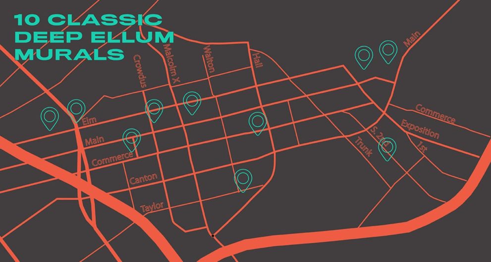 10 Classic Deep Ellum Murals Guide - Deep Ellum Texas